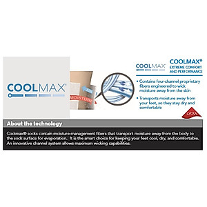 Columbia Men's 2 Pack Balance Point Walking Low Cut Socks, Khaki/Brown, Shoe Size 6-12