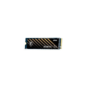MSI SPATIUM M390 NVMe M.2 1TB Internal Gaming SSD PCIe Gen3 up to 3300MB/s 3D NAND Up to 1200 TBW