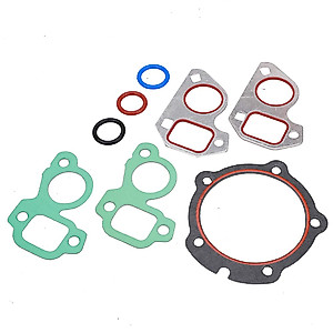 Timing Cover Gasket Set - Compatible with 4.8L 5.3L 5.7L 6.0L 6.2L Chevy Silverado, Suburban, Tahoe, GMC Sierra, Yukon, Savana, Cadillac Escalade - Replace 12633904 TCS45993