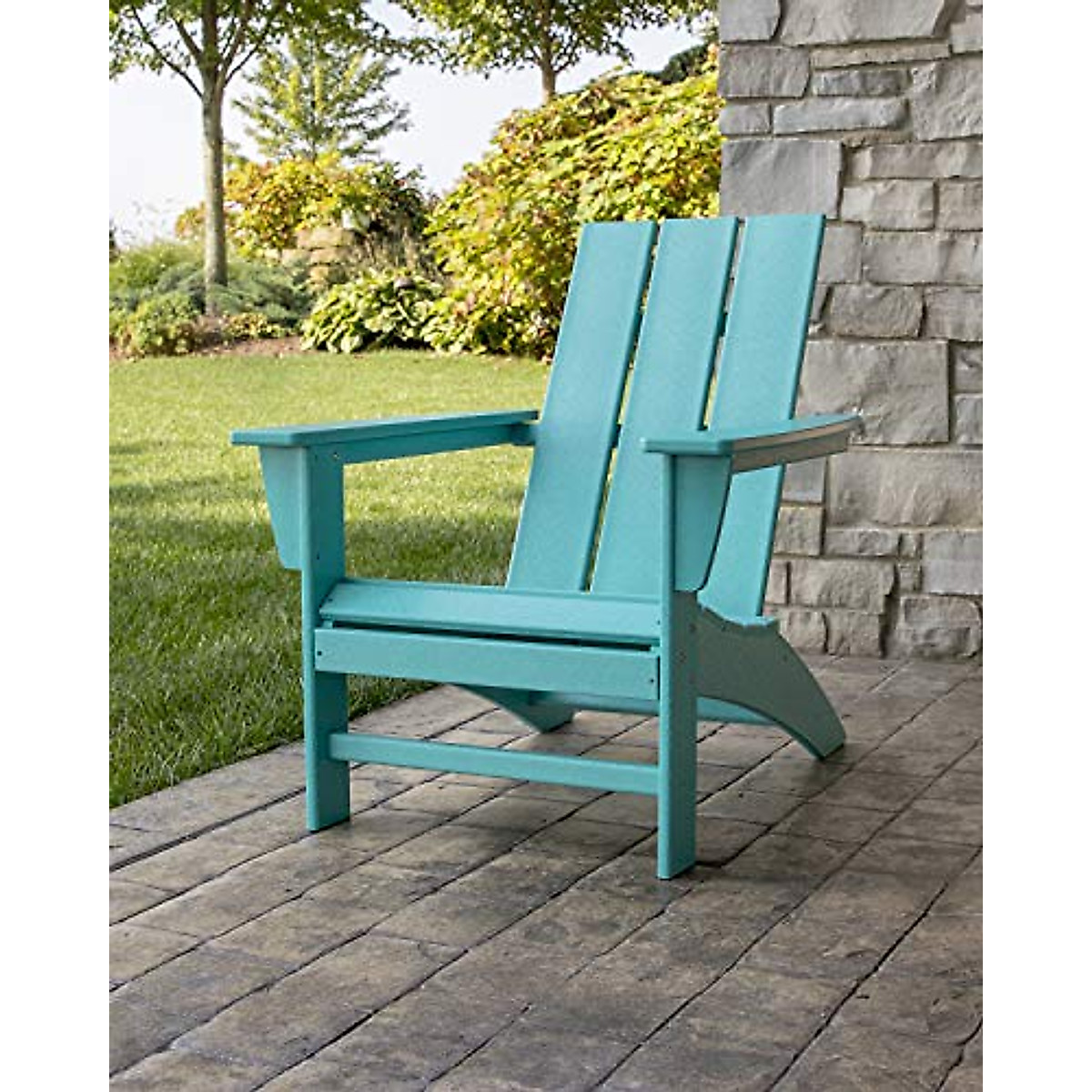 Modern Adirondack Chair (Slate Grey)