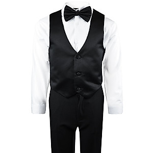 Black n Bianco Boys Infant and Toddlers Black Tuxedo Size 2T