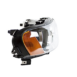 HEADLIGHTSDEPOT Right Passenger Side Halogen Headlight Compatible With Volvo S60 2005-2009 CAPA Certified