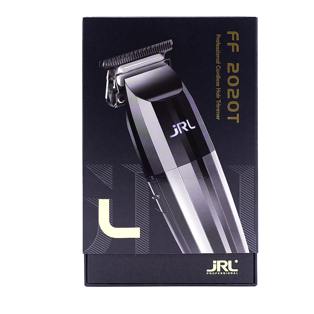 Amazon Series JRL FreshFade 2020T Trimmer - Professional Hair Trimmer w/Cool Blade Technology for Men's Grooming - Rechargeable Trimmer w/Stainless Steel Blades and Corrosion Proof (Silver)