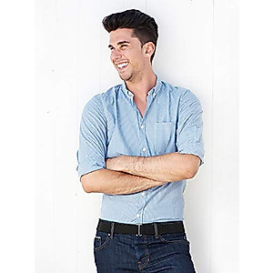 SATINIOR 4 Pack Women No Show Invisible Belt Elastic Stretch Waist Belt with Flat Buckle (Black White Grey Brown), Medium