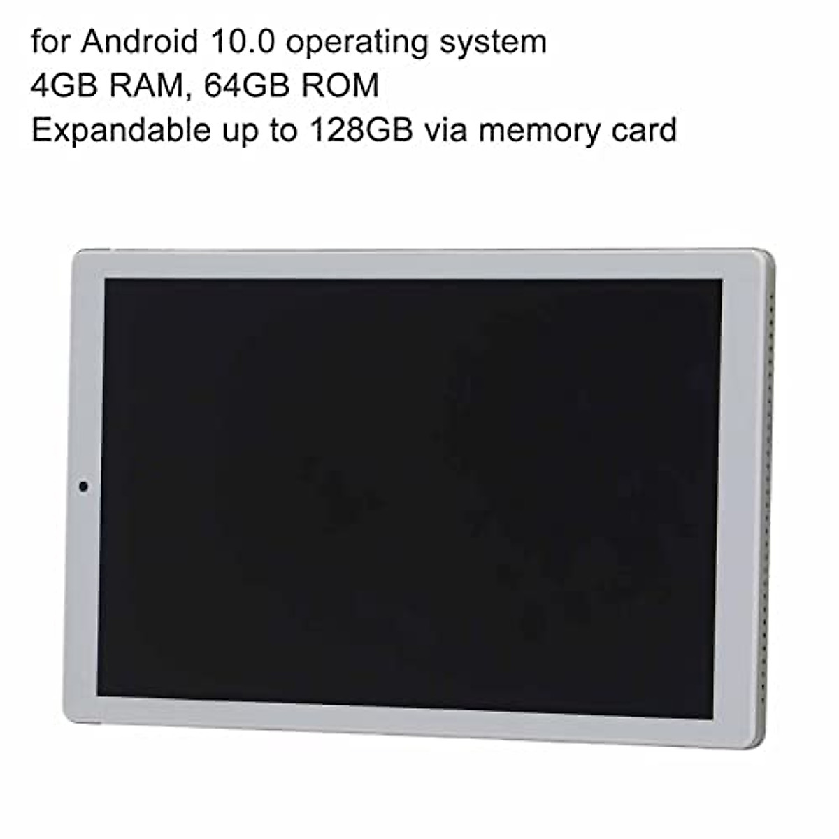 10.1 inch Tablet, 2.4G 5G WiFi 3G Phone Call with Dual Sim Card, Octa Core, 4GRAM 64GROM 128G Expansion Tablet Computer, IPS Screen, BT, GPS, 6000mAh Battery, Touch Screen (#3)