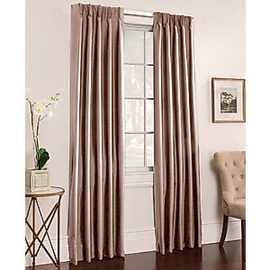 Miller Curtains Buckingham Antique Satin Pair of Window Panels