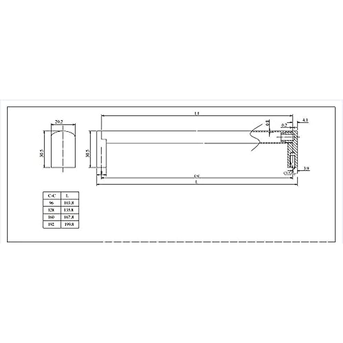 Richelieu Hardware BP525320195 Hamilton Collection 12 5/8-inch (320 mm) Center-to-Center Brushed Nickel Modern Cabinet and Drawer Pull Handle for Kitchen, Bathroom, and Furniture