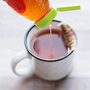 Nature Nate's 100% Pure Organic, Raw & Unfiltered. Squeeze Bottle; Allnatural Sweetener, USDA Certified Organic, No Additives, Honey, 32 Oz