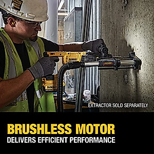 DEWALT 20V MAX* XR Rotary Hammer Drill Kit, D-Handle, 1-Inch (DCH133M2)