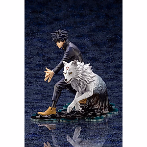 Kotobukiya Jujutsu Kaisen: Megumi Fushiguro ArtFX J Statue, Multicolor, 7 inches