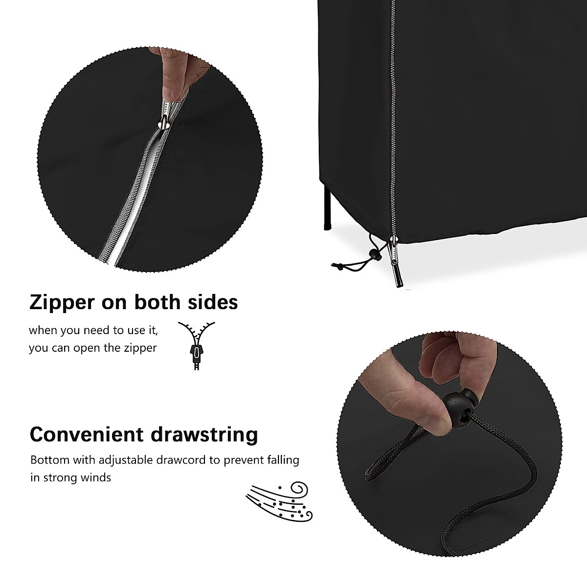 Foldable Basketball Arcade Game Cover, Waterproof and Dustproof Arcade Basketball Game Cover-With Zipper Drawstring-Suitable for Home Foldable Dual Shot Electronic Basketball Arcade Game