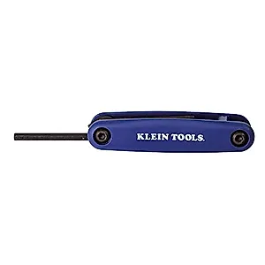 Klein Tools 70573 Grip-It Hex Key Set, 12-Key, SAE/Metric Sizes