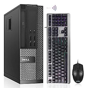 Dell OptiPlex 7020 Desktop Computer, 32GB Ram New 2TB SSD, Intel Quad Core i7 4790 up to 4.0GHz, AC8260 Built-in WiFi 5, Dual Monitor Supported, DVD-RW HDMI Windows 10 Pro (Renewed)