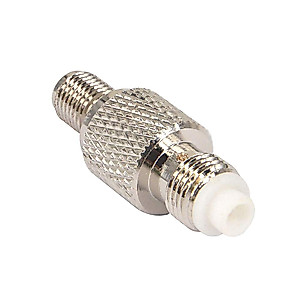 Boobrie SMA Coaxial Connector FME Female to SMA Female Coax Adapter WiFi Antenna Adapter for Antennas Wireless LAN Devices Coaxial Cable WiFi Radios External Antenna Cell Booster Pack of 2