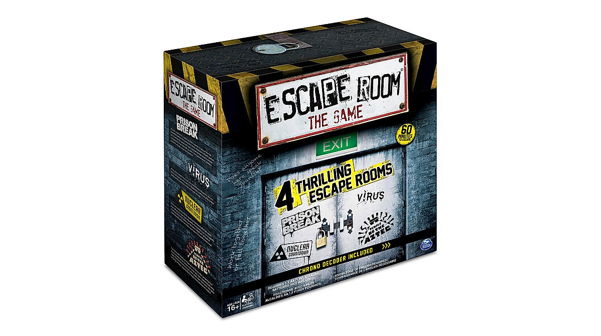 Escape Room The Game by Spin Master - Play at Home Fun