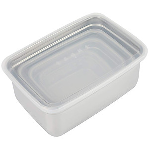 Zerone Stainless Steel Food Containers Cutlery, Solid Structure for Home Outdoor