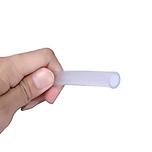 Aquarium 3/8" ID 1/2" OD by 10-Feet / 25-Feet Soft Flexible Tubing For Garden Pond, Aquaponics, Air Hose