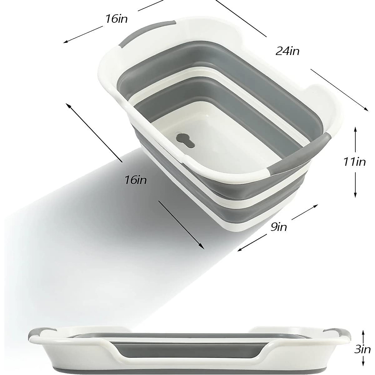 Smoochie Collapsible Dog Bathtub, Dog Tubs for Bathing, Portable Tub, Dog Wash Tub, Pet Tub and Dog Bath Tub for Dog/Cat/Pet and Puppy Bath Tub, Dog Tub for Pets and Cats (Green)