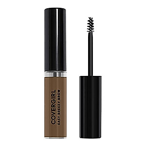 COVERGIRL - Easy Breezy Brow Volumizing Gel, Holds Brows for 24 Hours, Infused with Argan Oil & Biotin, 100% Cruelty-Free