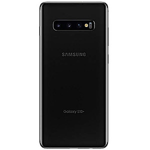 Samsung Galaxy S10+ Plus (128GB, 8GB) 6.4" AMOLED, Snapdragon 855, IP68 Water Resistant, Global 4G LTE (GSM + CDMA) T-Mobile Unlocked (AT&T, Verizon, Sprint, Metro) G975U (Prism Black)