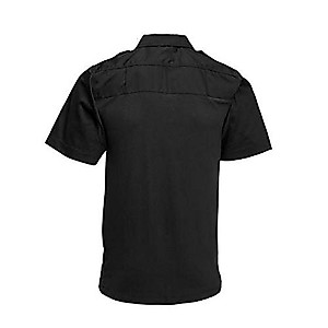 5.11 Men's Rapid PDU Short Sleeve Shirt, Black, 6X-Large-Tall