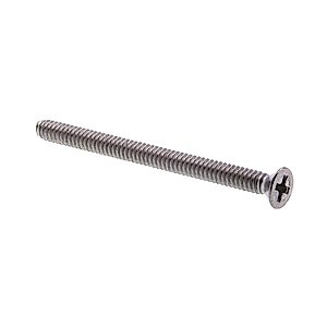Prime-Line 9000415 Machine Screws, Flat Head, Phillips Drive, #4-40 X 1-1/2 in (25 Pack)