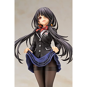 Kotobukiya Date A Live IV: Kurumi Tokisaki (School Uniform Version) PVC Statue, Multicolor