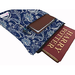 Twirling Blossom Book Sleeve - Book Cover for Hardcover and Paperback - Book Lover Gift - Notebooks and Pens Not Included