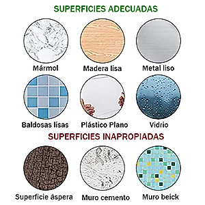 DOYFDOX Heavy Duty Adhesive Hooks Towel Hooks with Strong Adhesive Tapes – Waterproof Stainless Steel Wall 3M Hooks for Hanging Hat, Towel, Robe- Bathroom and Bedroom (A-6 Hooks)