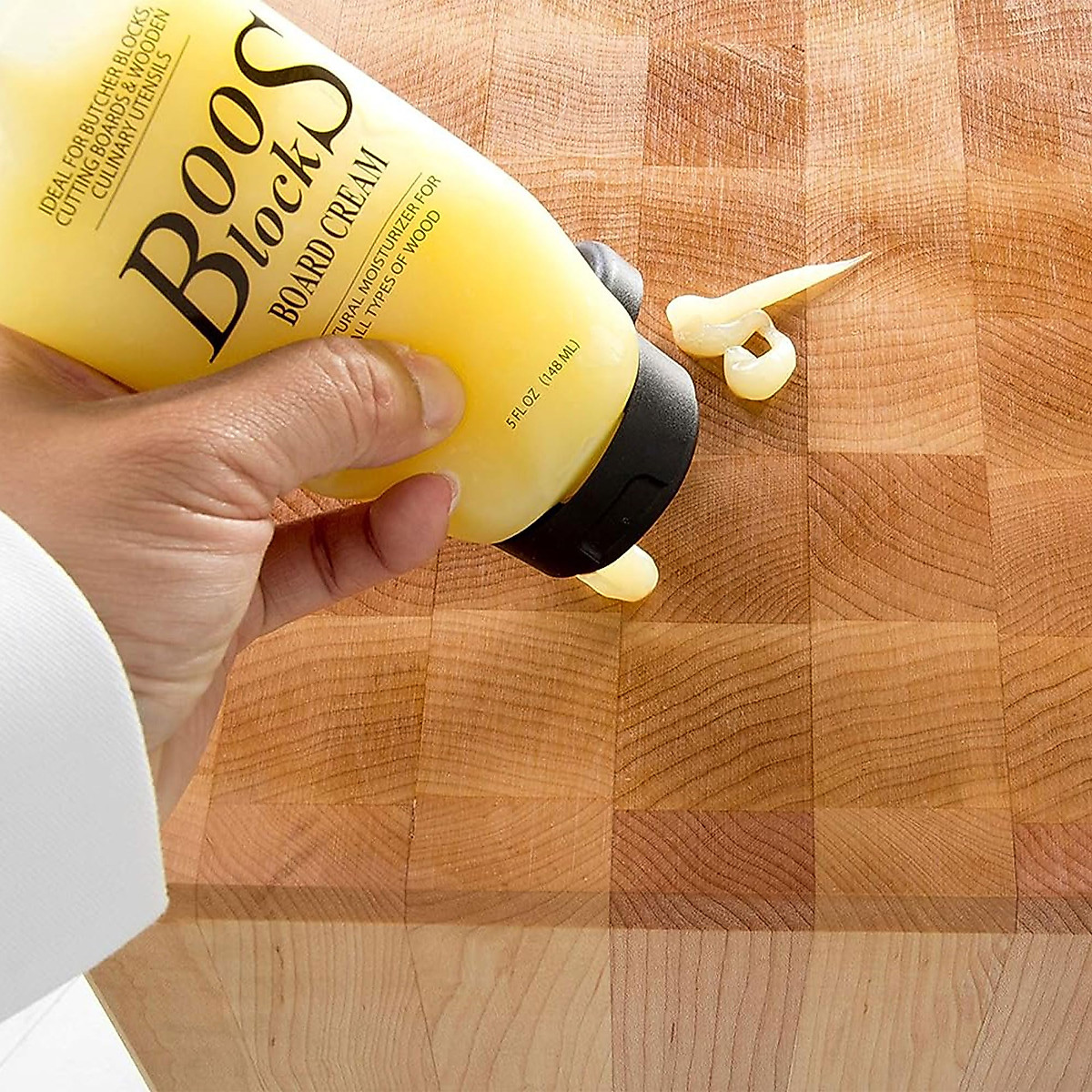 John Boos Block BWCB Butcher Block Board Cream, 5 Ounce