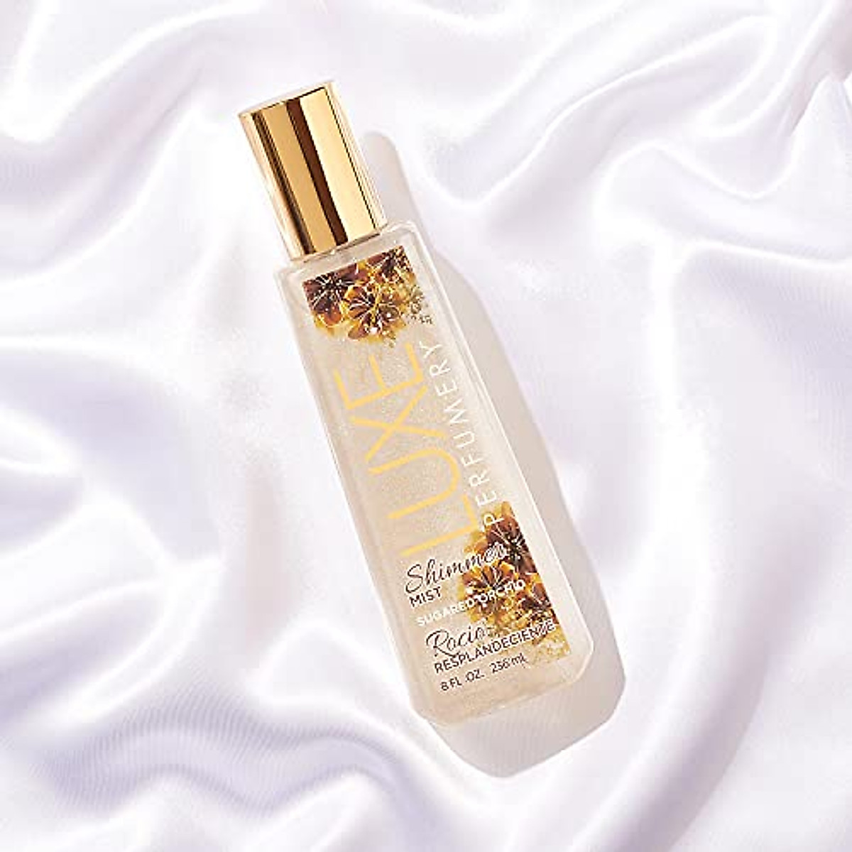 Luxe Perfumery Shimmer Body Mist, Sugared Orchid, 8.0 fl oz
