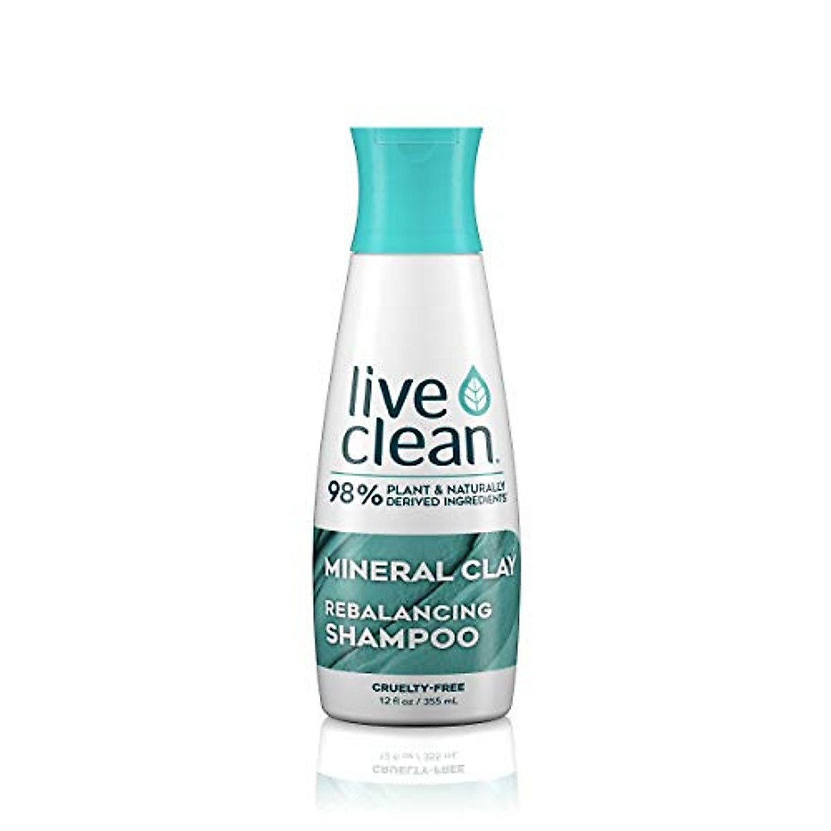 Live Clean Shampoo, Rebalancing Mineral Clay, 12 Oz