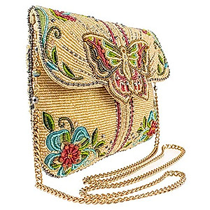Mary Frances Charmed Crossbody Clutch Handbag, Multi