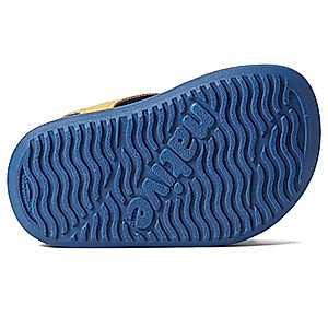 Native Shoes Baby Boy's Charley Sugarlite Block (Toddler) Wheat Frontier/Frontier Blue 10 Toddler M