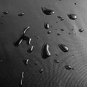 Poocar 39.3X.39.3 inches Plant Repotting Mat Tidy Square Portable Indoor Gardening Mat Foldable Plant Transplanting Tarp Waterproof Potting Tarp Black