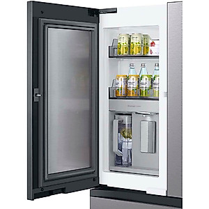SAMSUNG RF29BB8600QL 29 Cu. Ft. Bespoke Stainless Steel 4-Door French Door Refrigerator