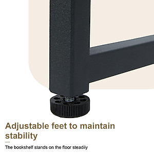 Cutogxon Tree Bookshelf - 9 Tier Floor Standing Tree Bookshelf for CDs/Movies/Books, Small Bookshelf for Small Spaces Bookshelves Wooden Book Storage Organizer Shelves for Bedroom Living Room