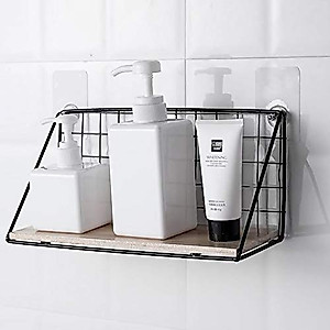 DKKO 20pcs Adhesive Wall Hook Screws Non-Trace Non-Rust No Drilling Stickers Nail Wall Mount Hanging Nails Without Screwdriver for Shower Bathroom Kitchen Storeroom Installation