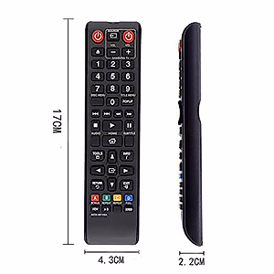 Replacement AK59-00149A Blu-Ray Disc Player Remote Samsung for Samsung DVD BD Blu-Ray Disc Player BD-H5100 BD-J5100 BD-H5900 BD-HM51 BD-HM59 BD-J5700 BD-J5900