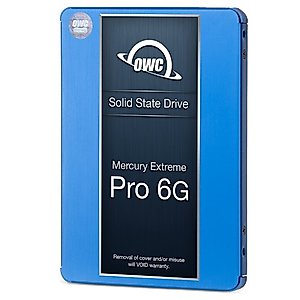 OWC 4.0TB SSD Upgrade Bundle for 2011 iMacs, Mercury Extreme Pro 6G SSD, AdaptaDrive 2.5" to 3.5" Drive Converter Bracket, in-line Digital Thermal Sensor Cable, Installation Tools