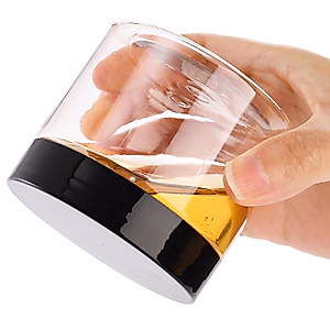 Tosnail 30 Pack 4 oz Clear Plastic Jars with Black Lids Leak-Proof Round Food Safe Storage Containers for Kitchen Use, Beauty Products, Slime, Spices and More