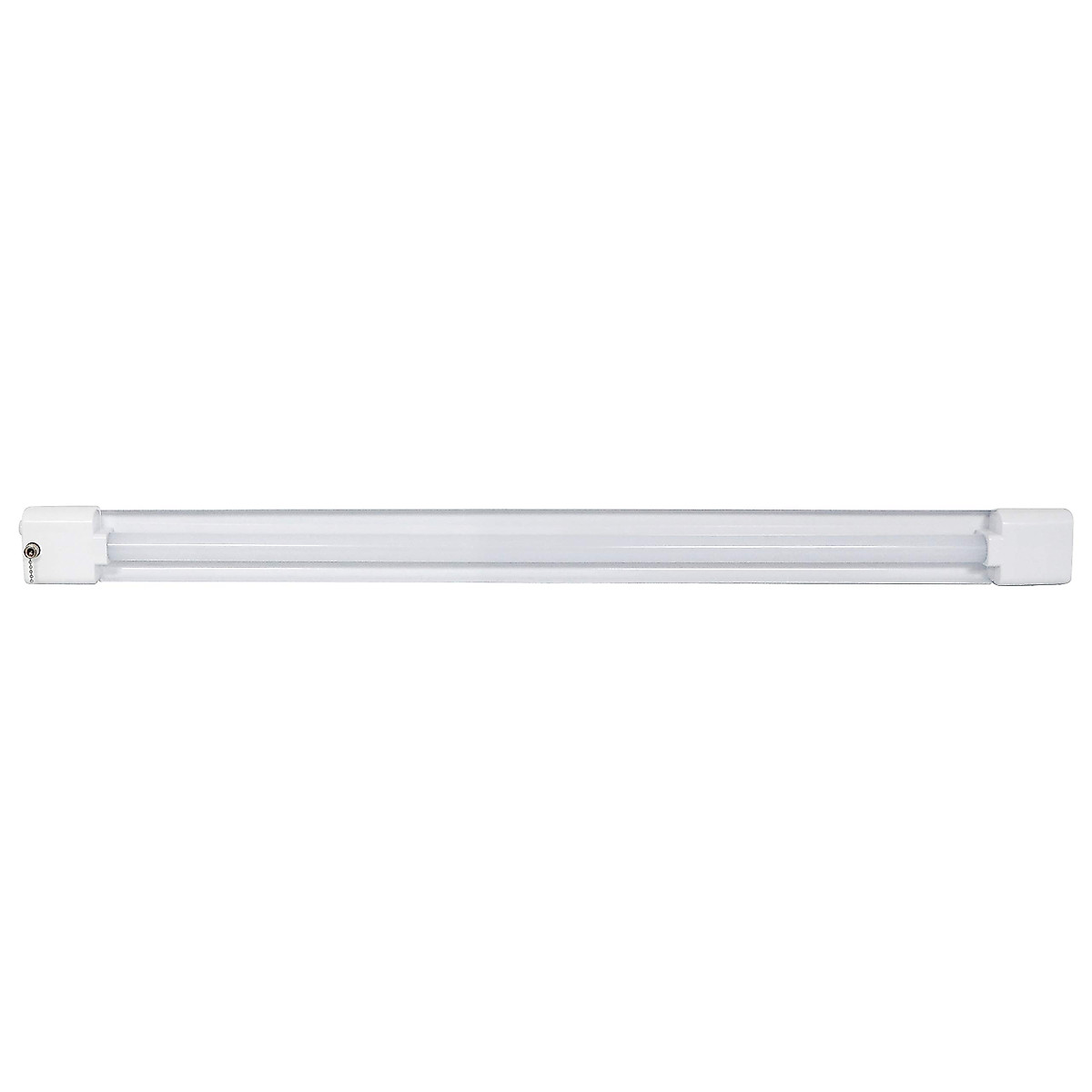 SYLVANIA 4FT LED SHOPLIGHT, 42 Watts, 4000K color temp, Ultra, Slim Design, Direct Plug with Pull Chain, Application 3-in-1, Energy Star (61451), Cool White, 1 Count (Pack of 1)