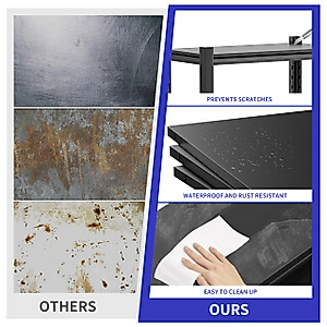 Garage Shelving,Thickened 72"*35.4"*15.7"Garage Storage Shelves Heavy Duty Shelving Units and Storage,Adjustable 5 Tier Metal Shelving Storage for Garage Rack Shelf Industrial Shelving for Basement