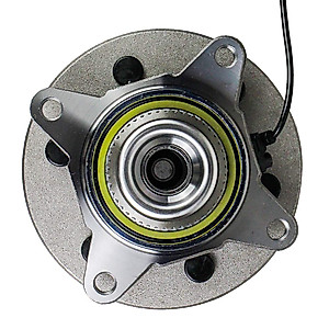 Autoround 515043 Front Wheel Hub and Bearing Assembly Fit for 4x4 4WD Ford Expedition/Lincoln Navigator 2003-2006 6 Lug w/ABS