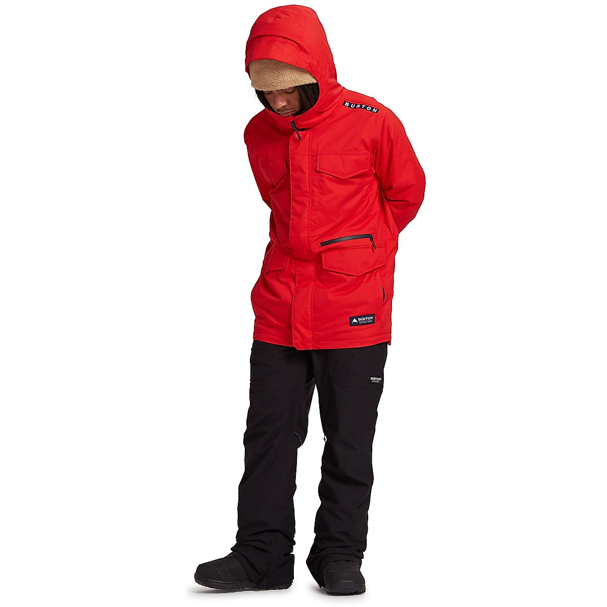 Burton Mens Southside Pant Slim, True Black New, Large