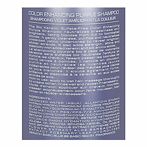 color enhancing purple shampoo