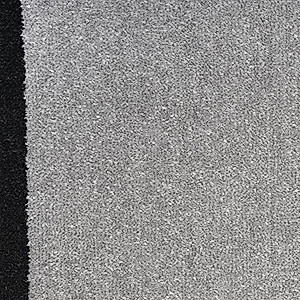 Nourison Modern Passion Geometric Grey/Black 7'10" x 9'10" Area -Rug, Easy -Cleaning, Non Shedding, Bed Room, Living Room, Dining Room, Kitchen (8x10)