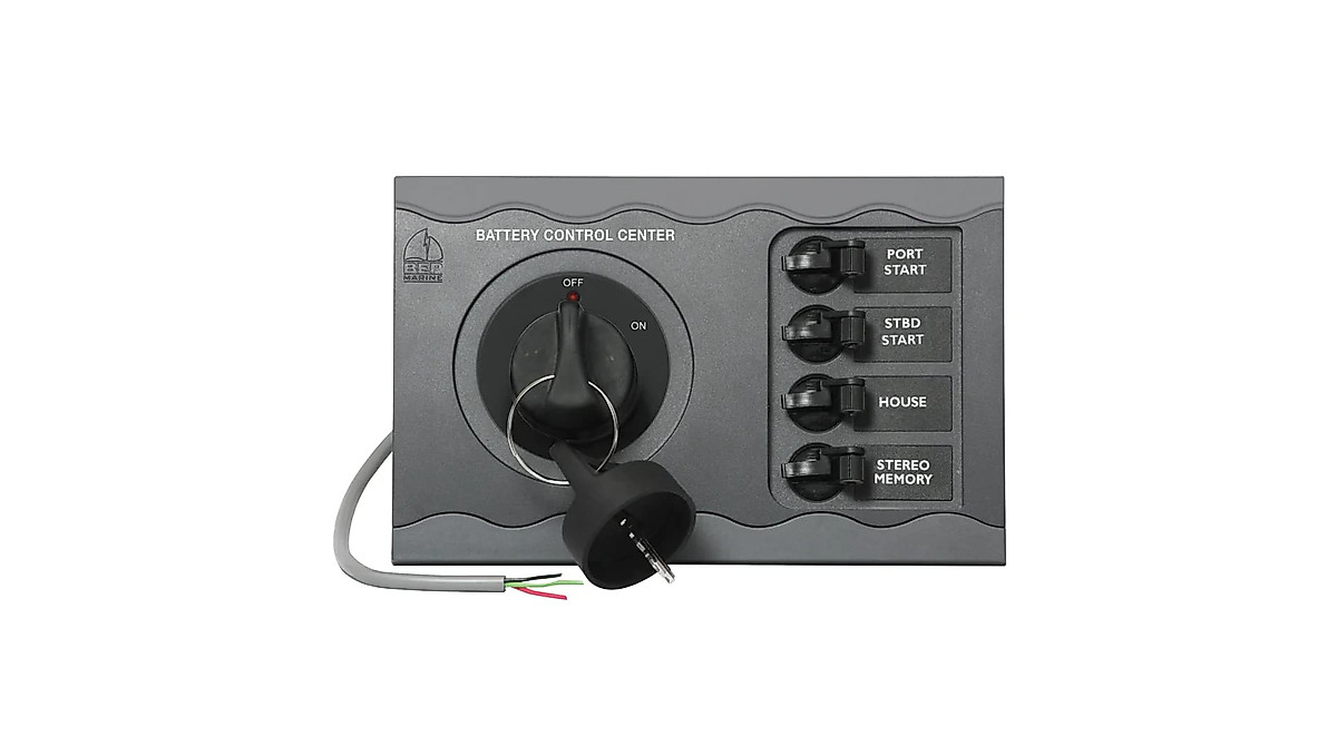 BEP Battery Control Center for Single Engine Remote - Reliable Power ...