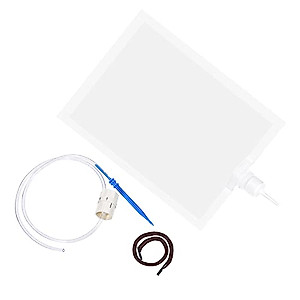 M METERXITY 2 Pack Plant Drip Bag - Plants Drip Irrigation, Automatic Watering Adjustable Valve, Apply to Outdoor/Garden (1L, Clear)