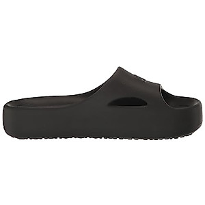 PUMA Women's SHIBUSA Slide Sandal, Puma Black-Puma Black, 7